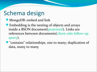 Intro to mongo db | PPT