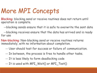 Introduction to MPI | PPT