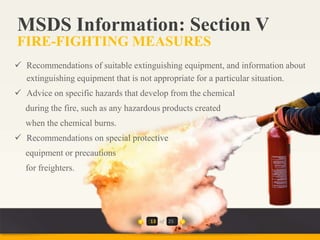 Introduction to MSDS | PPTX