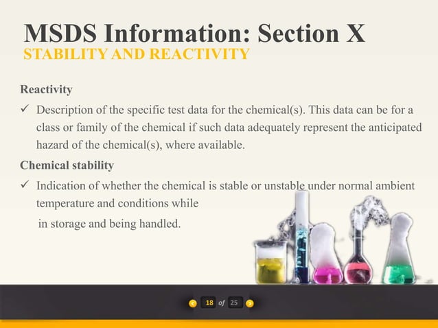 Introduction to MSDS