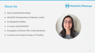 Introduction to MuleSoft | PPTX