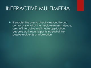 Intro To Multimedia And Its Application Ppt