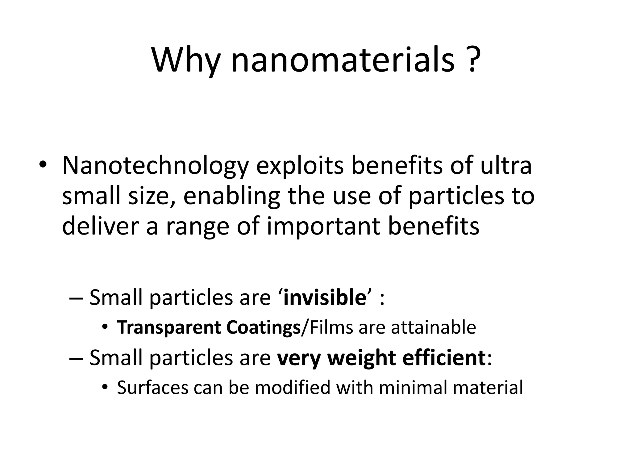 Intro to nanomaterial | PPTX