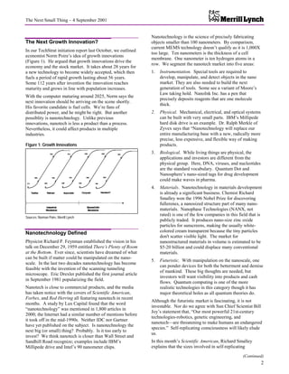 Intro To Nanotechnology Merrill Lynch | PDF