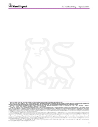 Intro To Nanotechnology Merrill Lynch | PDF