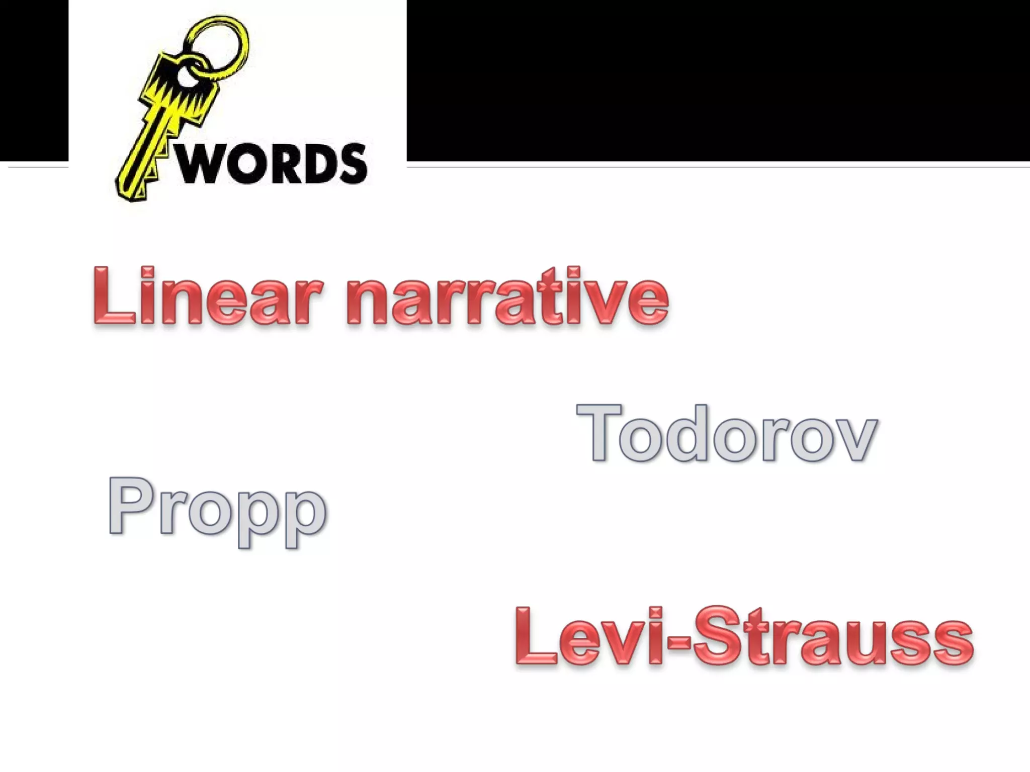 Intro to narrative theory | PPT