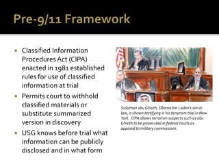 Introduction to National Security Law | PPTX