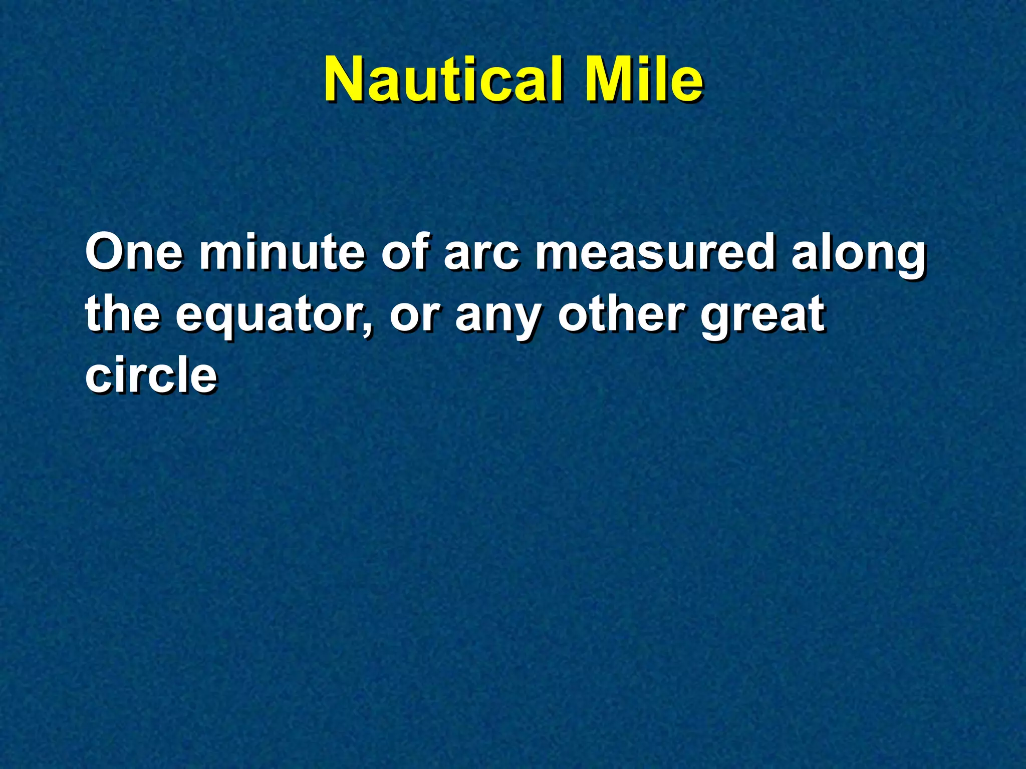 Intro to Navigation | PDF