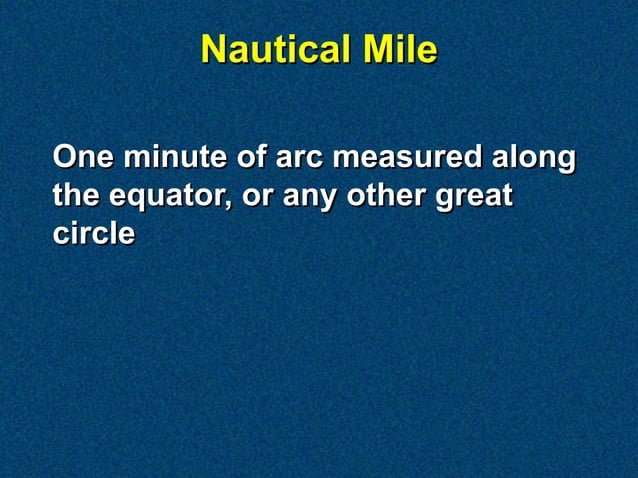 Intro to Navigation | PDF