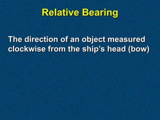 Intro to Navigation | PDF