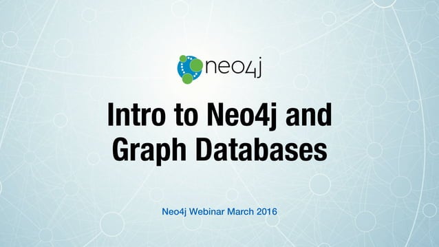 Intro to Neo4j and Graph Databases | PDF | Databases | Computer ...