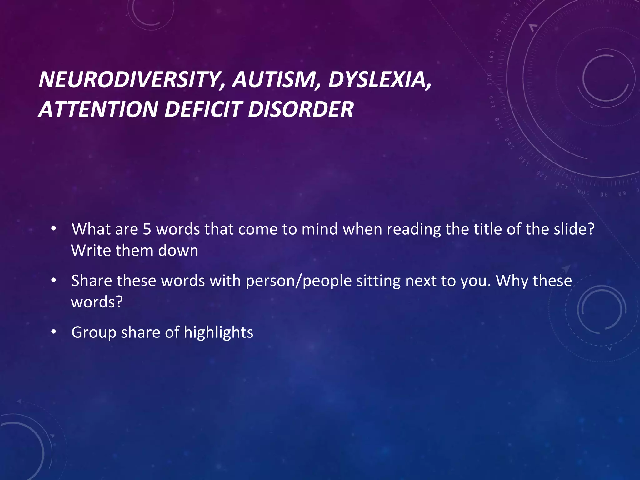 Intro To Neurodiversity | PPTX