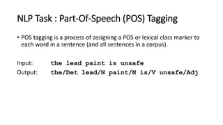 Introduction to natural language processing (NLP) | PPTX