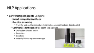 Introduction to natural language processing (NLP) | PPTX