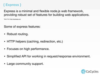 Intro to node.js - Ran Mizrahi (28/8/14) | PPT