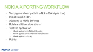 Nokia X same code base new user base: Introduction to Nokia X software ...
