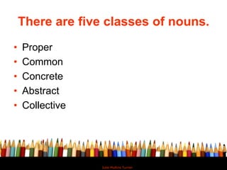 Intro to nouns 2012 | PPTX