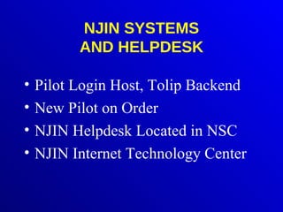 Rutgers - Intro To NSC | PPT | IT and Internet Support | Internet