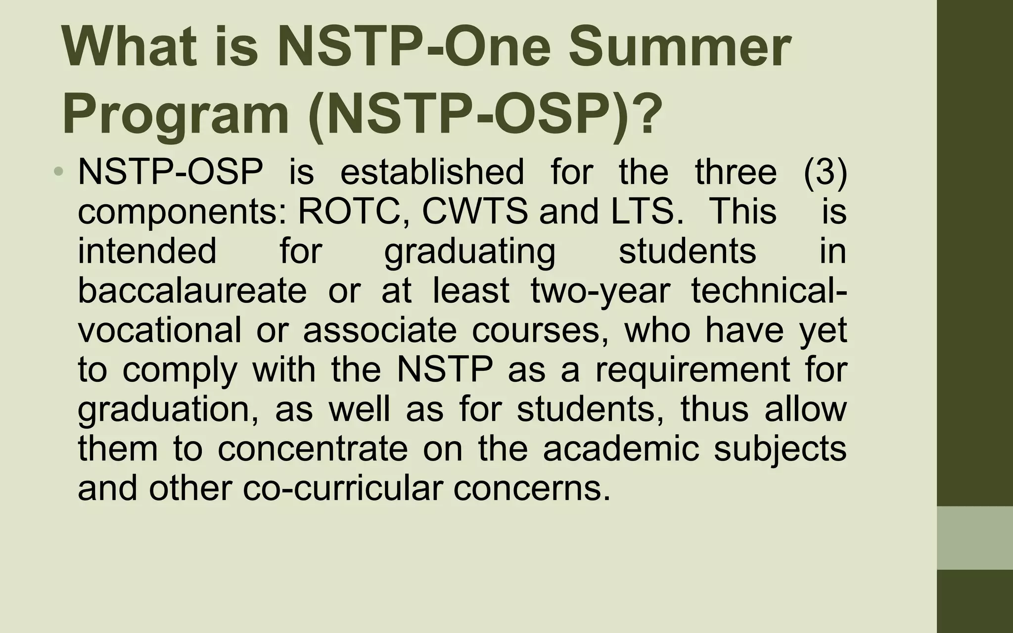 NSTP 1 | PPTX