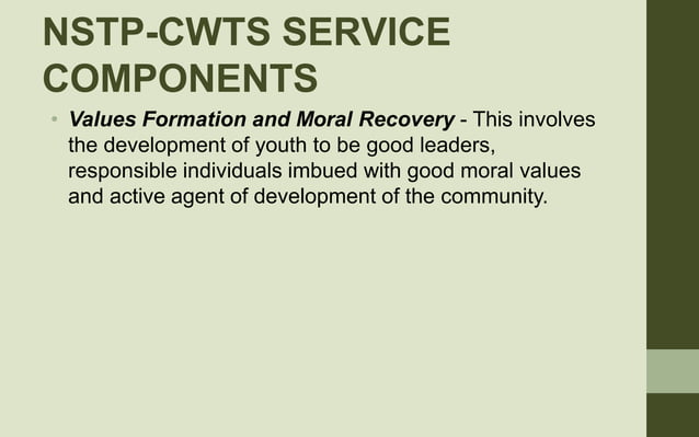 NSTP 1 | PPTX | Professional School | Postgraduate Education