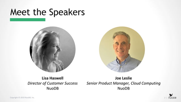 Introducing Nuodb 40 Cloud Native Cloud Agnostic Distributed Sql Database Ppt