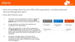Intro to Office 365 Security & Compliance Center | PPTX
