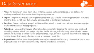 Intro to Office 365 Security & Compliance Center | PPTX