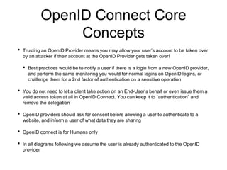 Intro to OAuth2 and OpenID Connect | PPTX | Cloud Computing | Internet