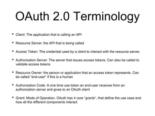 Intro to OAuth2 and OpenID Connect | PPTX | Cloud Computing | Internet