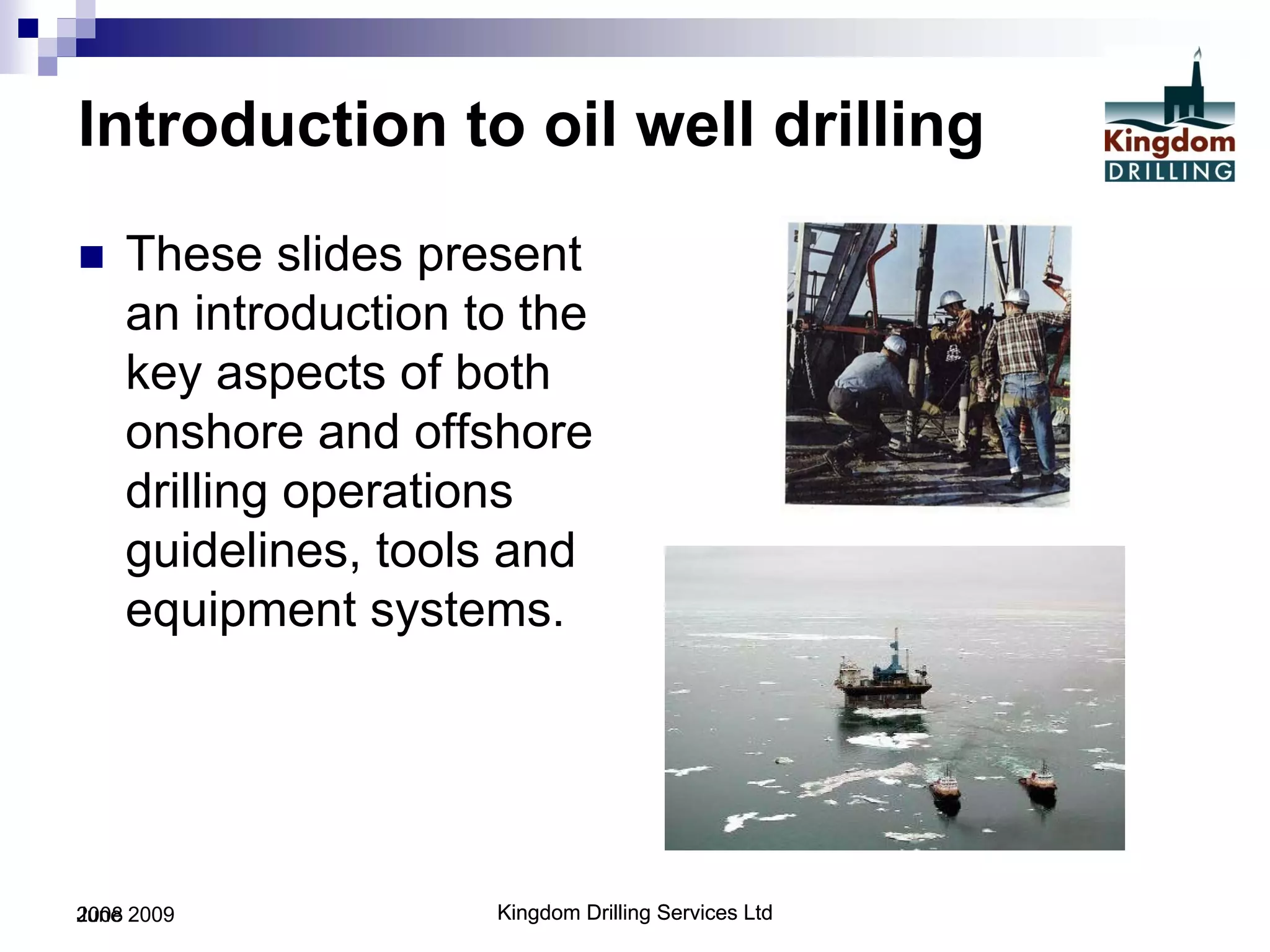 Intro to oil well drilling ops pt 1 | PDF