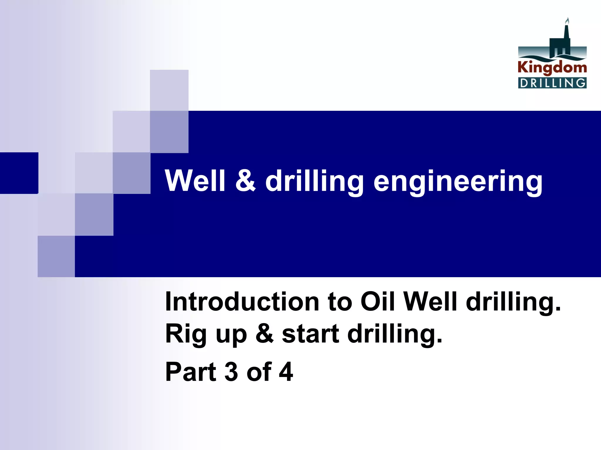 Intro to oil well drilling ops pt 3 | PDF