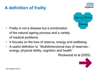 Intro toolkit frailty in primary care 150415 slide pack | PPT