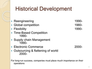 Introduction to operation management | PPTX