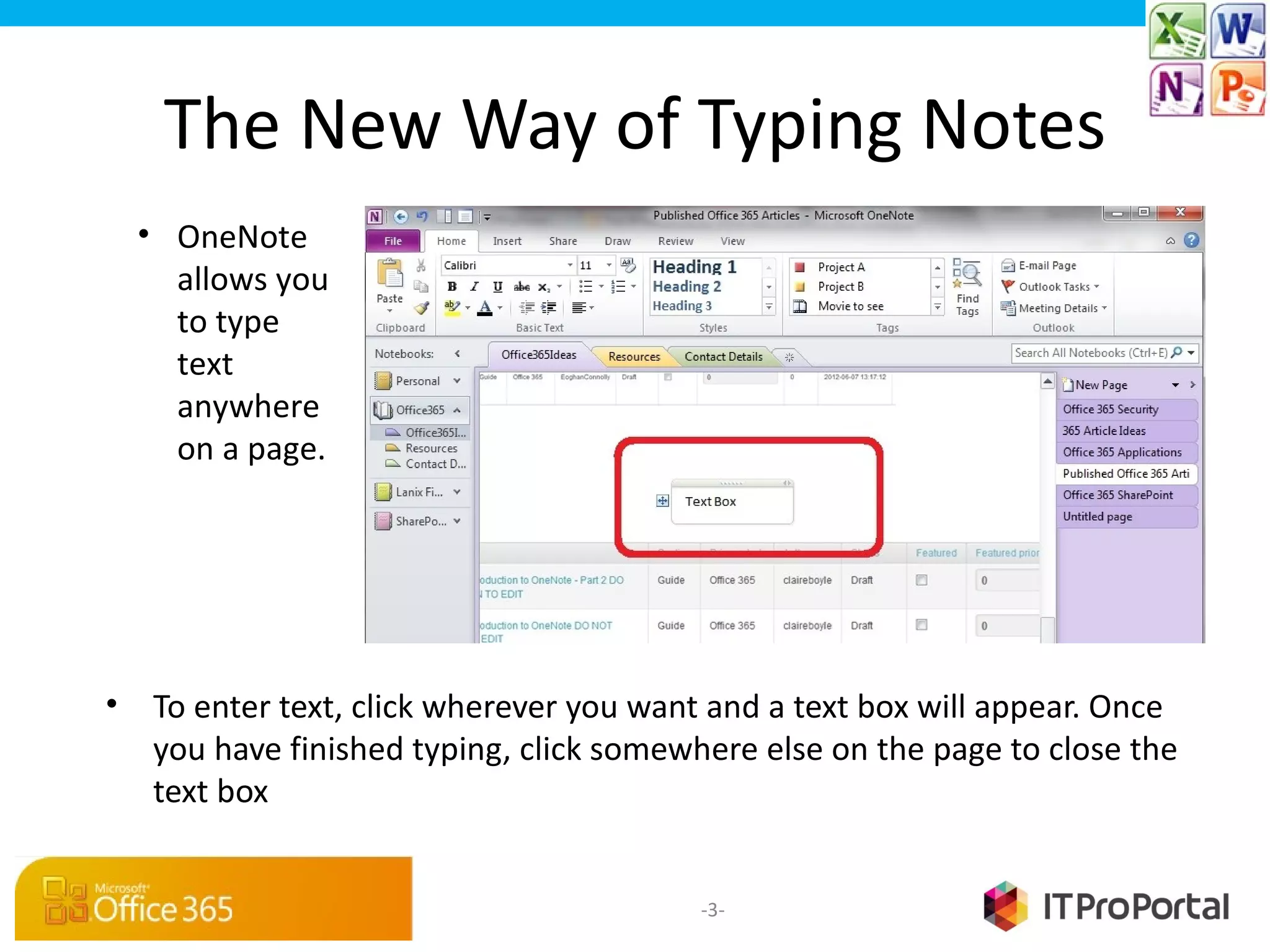 Introduction to OneNote 2010 | PPT | Computing | Technology & Computing