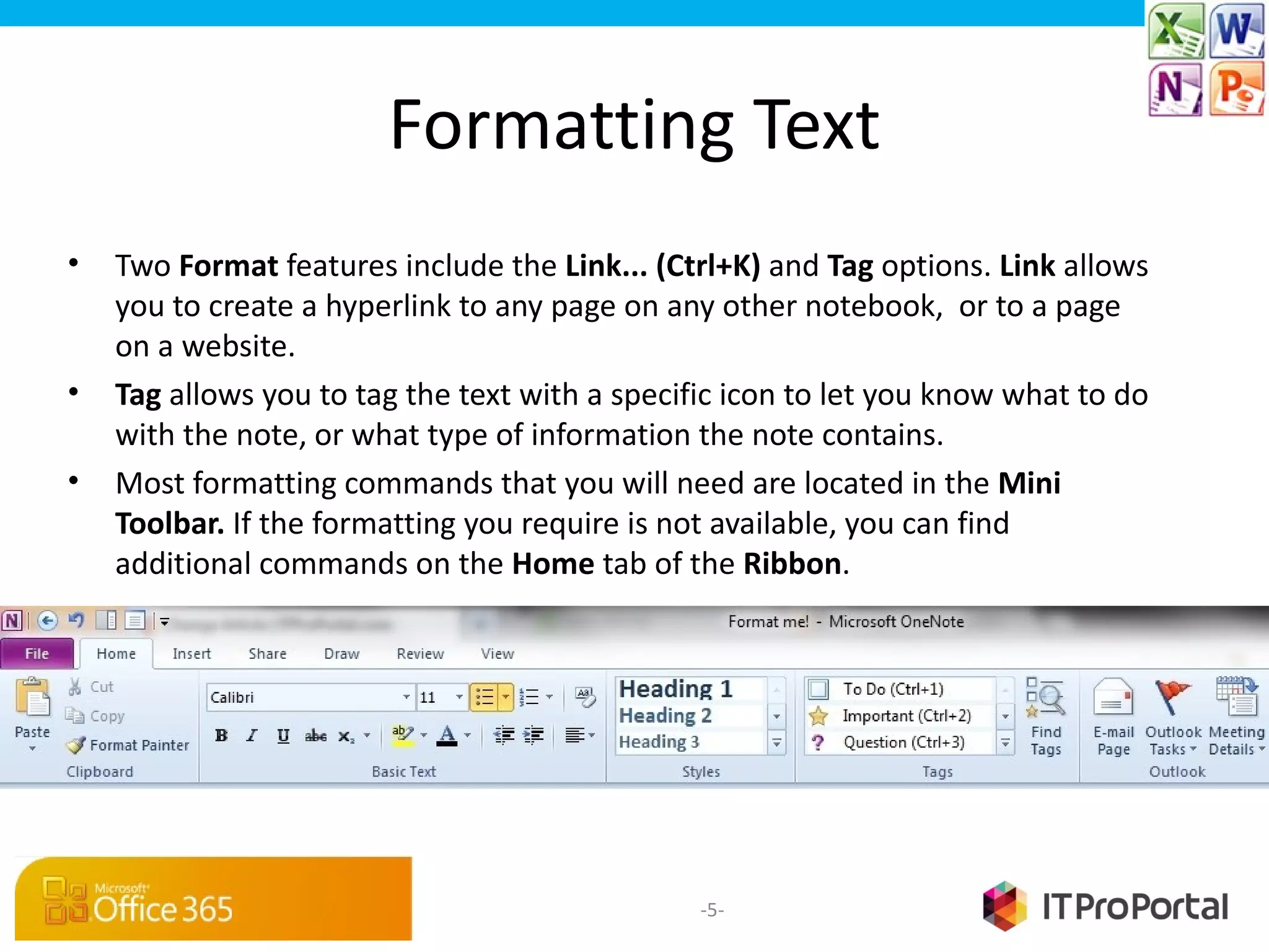 Introduction to OneNote 2010 | PPT | Computing | Technology & Computing