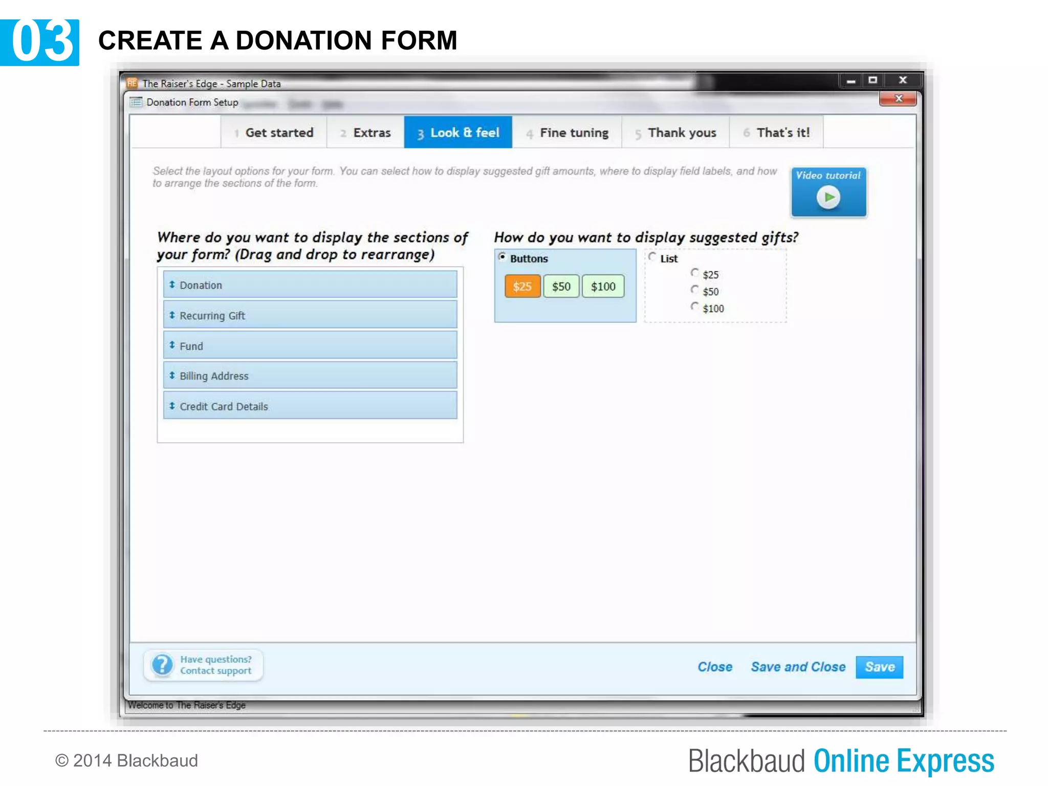 Blackbaud Online Express | PPTX | Email | Internet