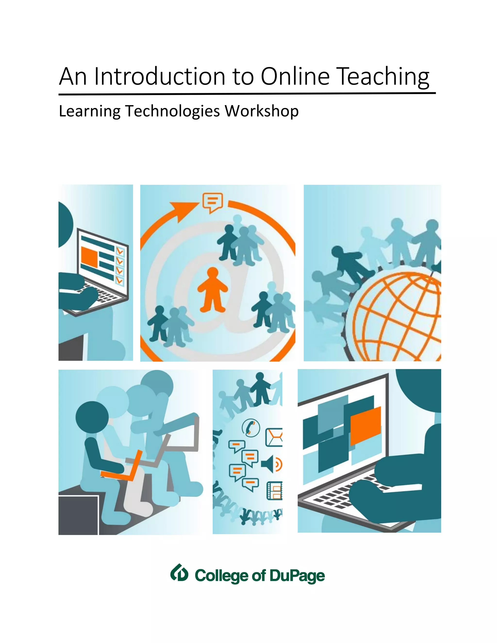 Introduction to Online Teaching - Handout Packet | PDF