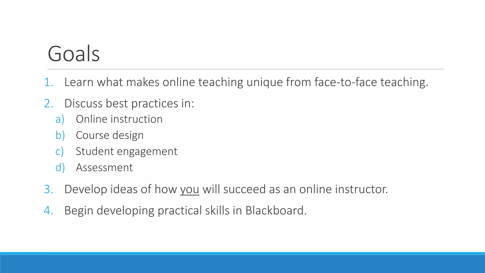Intro to Online Teaching PPT | PPTX
