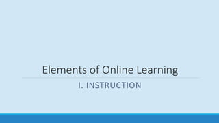 Intro to Online Teaching PPT | PPTX