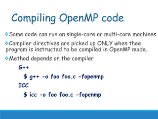 Introduction to OpenMP | PPT