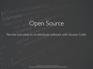 Introduction to Open Source by opensource.hk (2019 Edition) | PPT