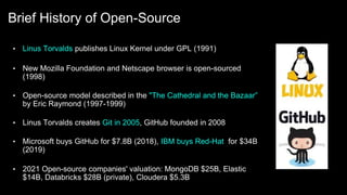 Intro to open source - 101 presentation | PPTX