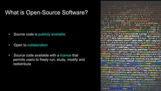 Intro to open source - 101 presentation | PPTX