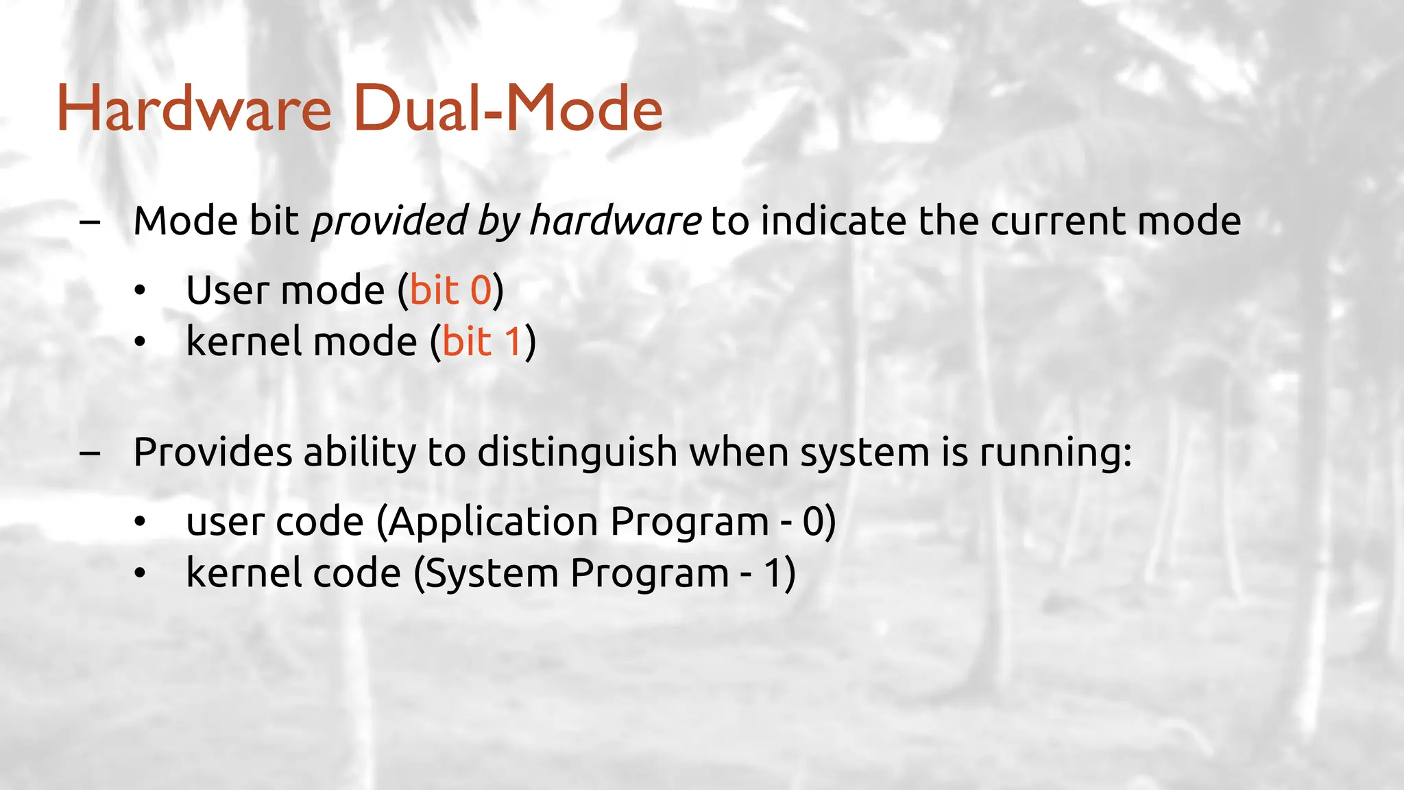 Introduction To Operating System Lecture 2 Ppt
