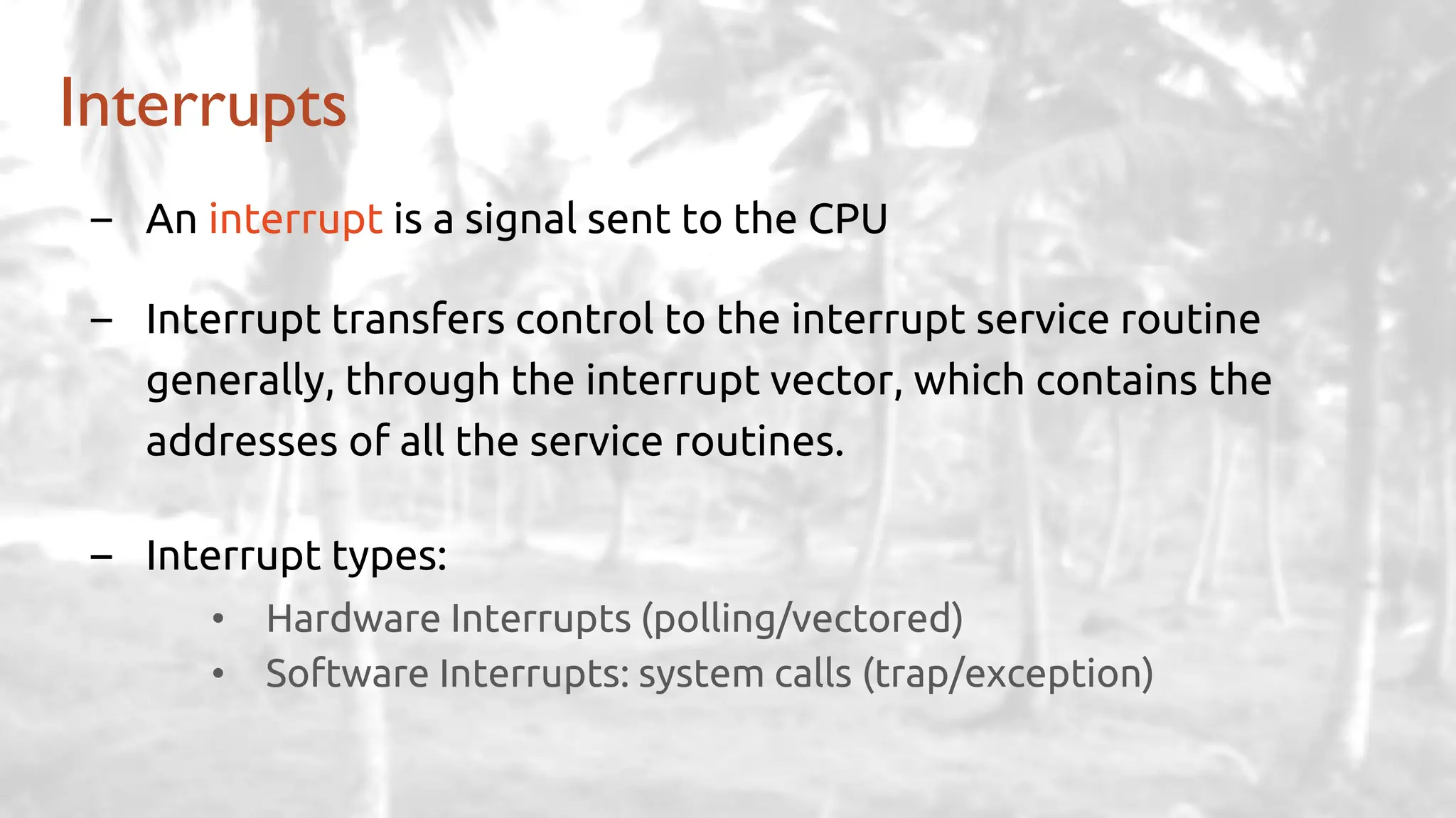 Introduction To Operating System Lecture 2 Ppt