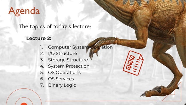 Introduction to Operating System - Lecture 2 | PDF
