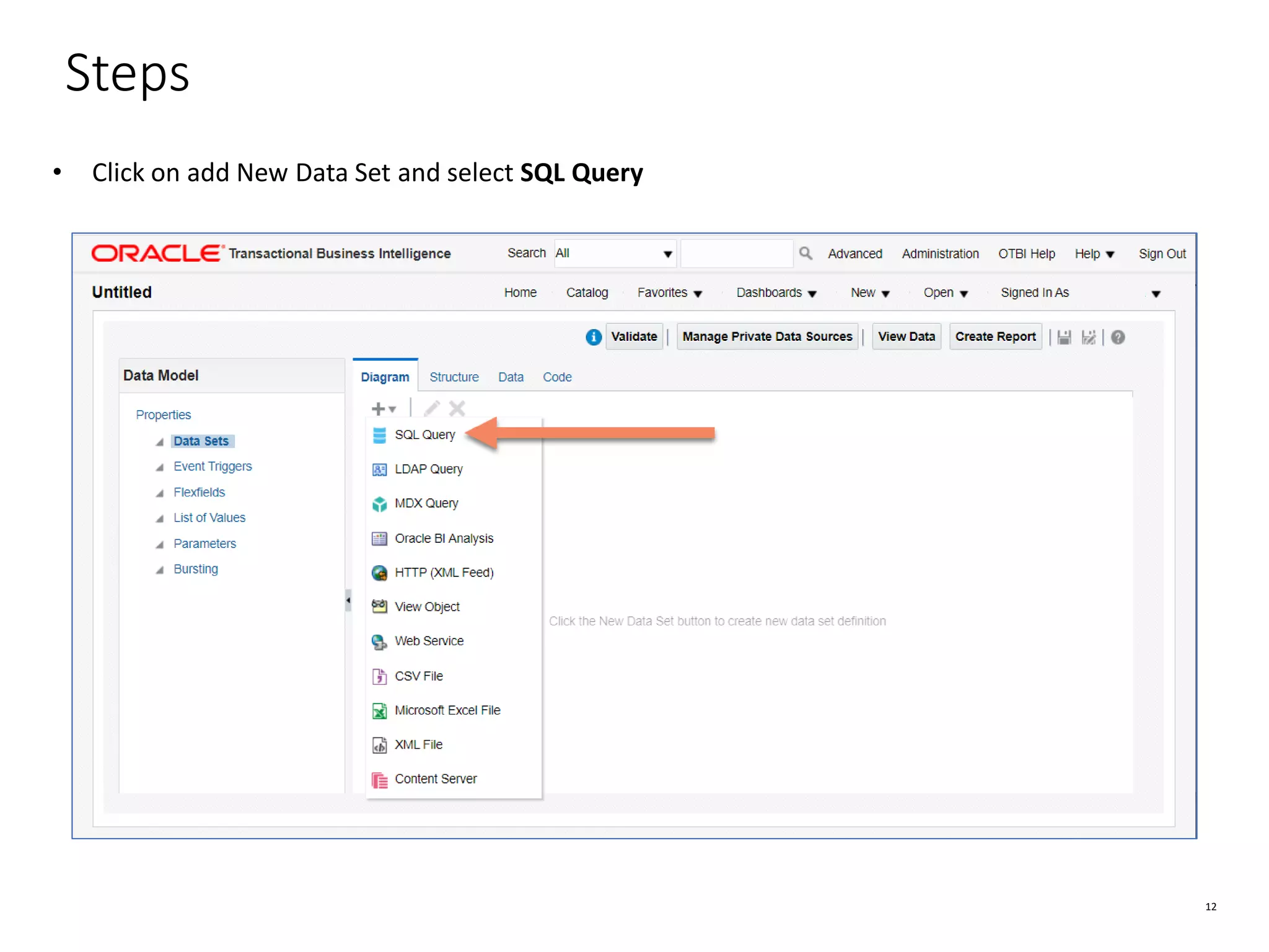 Introduction to Oracle Fusion BIP Reporting | PDF