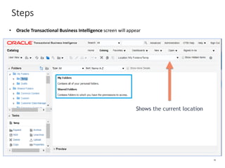 Introduction to Oracle Fusion BIP Reporting | PDF