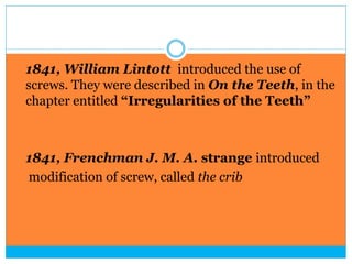 Introduction to orthodontics | PPT