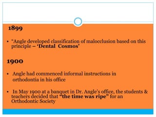 Introduction to orthodontics | PPT